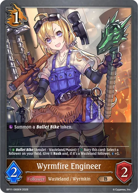 Wyrmfire Engineer - Dragoncraft Follower | Shadowverse Evolve ...